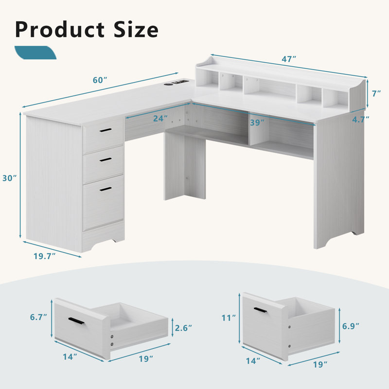 Hokku Designs Lindzie 47'' W | Wayfair