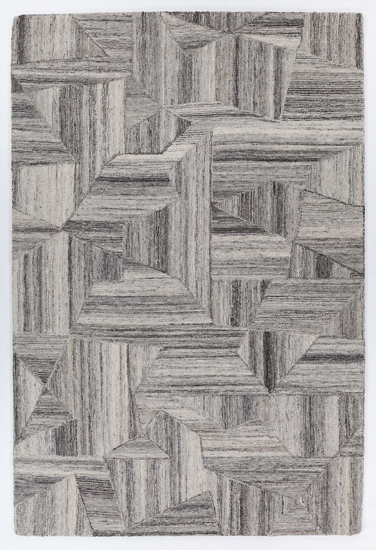 Foundry Select Kesha Hand-Tufted Grey Area Rug - Wayfair Canada
