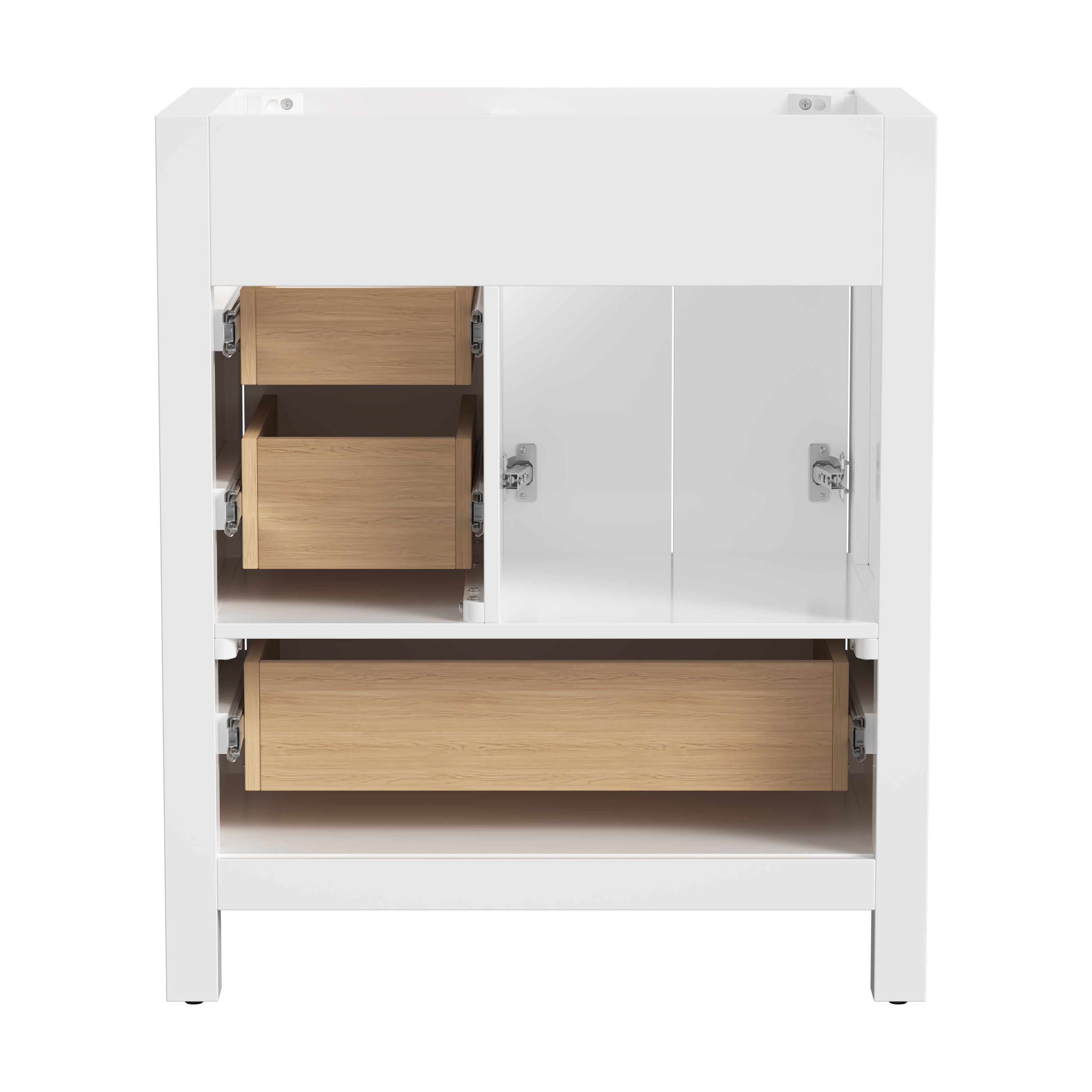 DodreHome Modern 30" Bathroom Vanity No Top,single Vanity | Wayfair