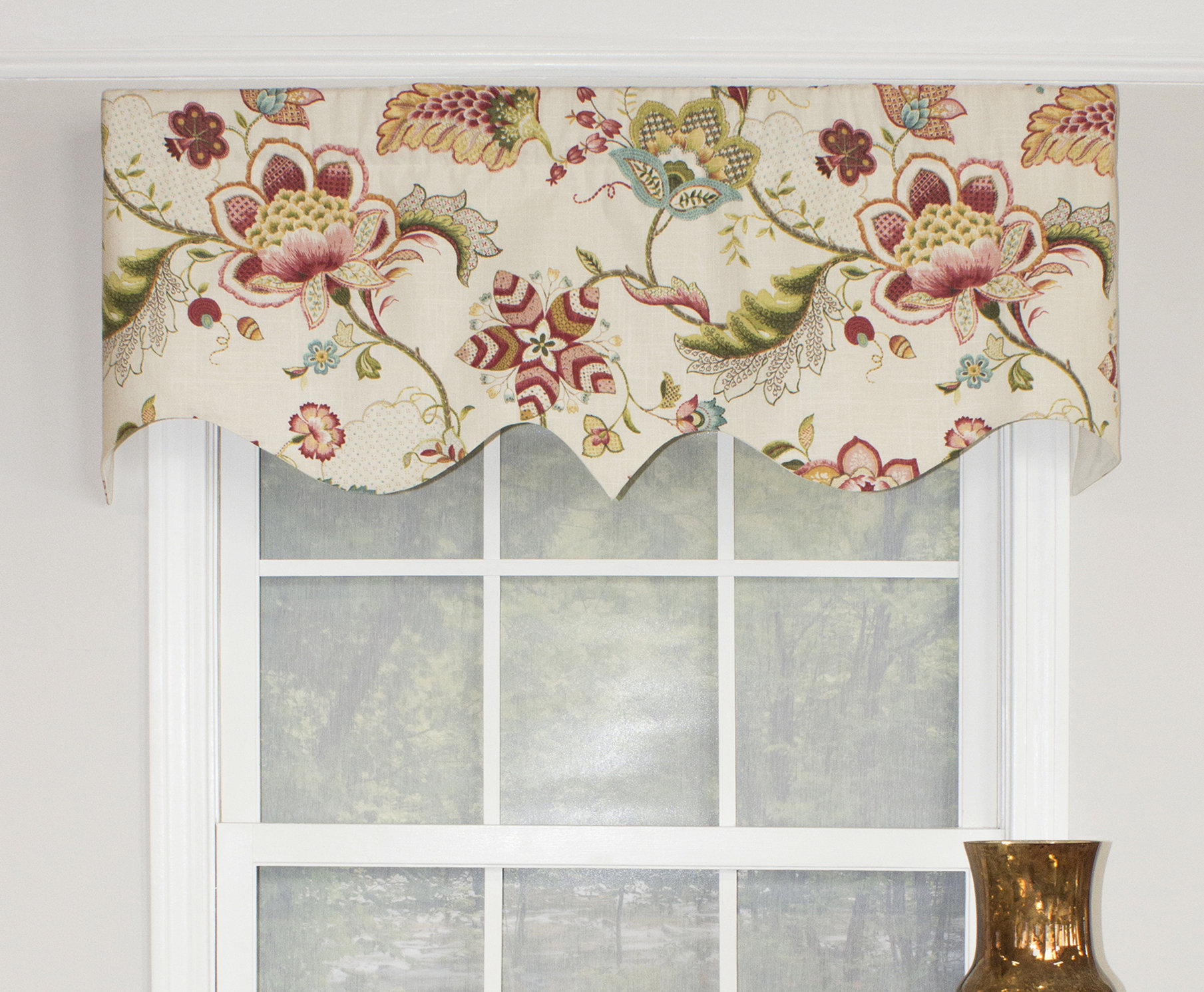 Red Barrel Studio Ophelia (P/Kaufmann Original Fabric) Dunshee Floral ...