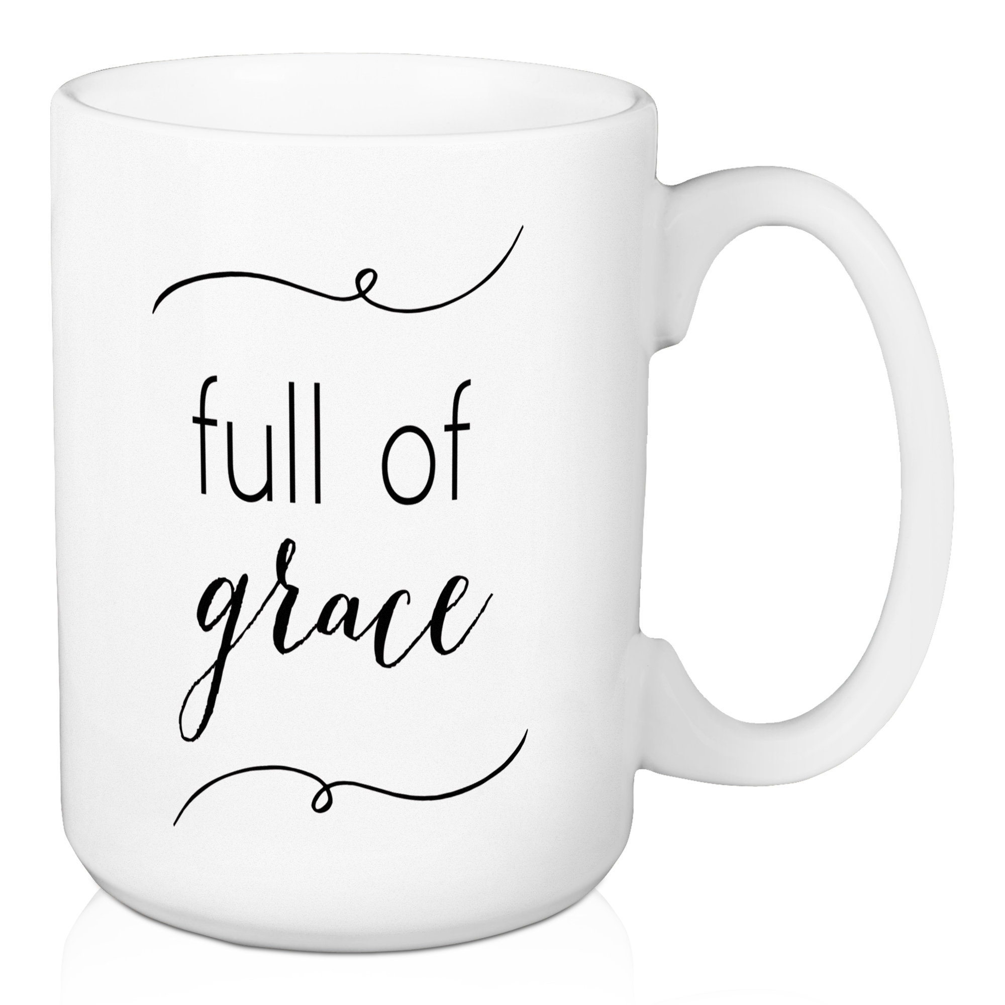 Wrought Studio™ Krieger Full of Grace Coffee Mug | Wayfair