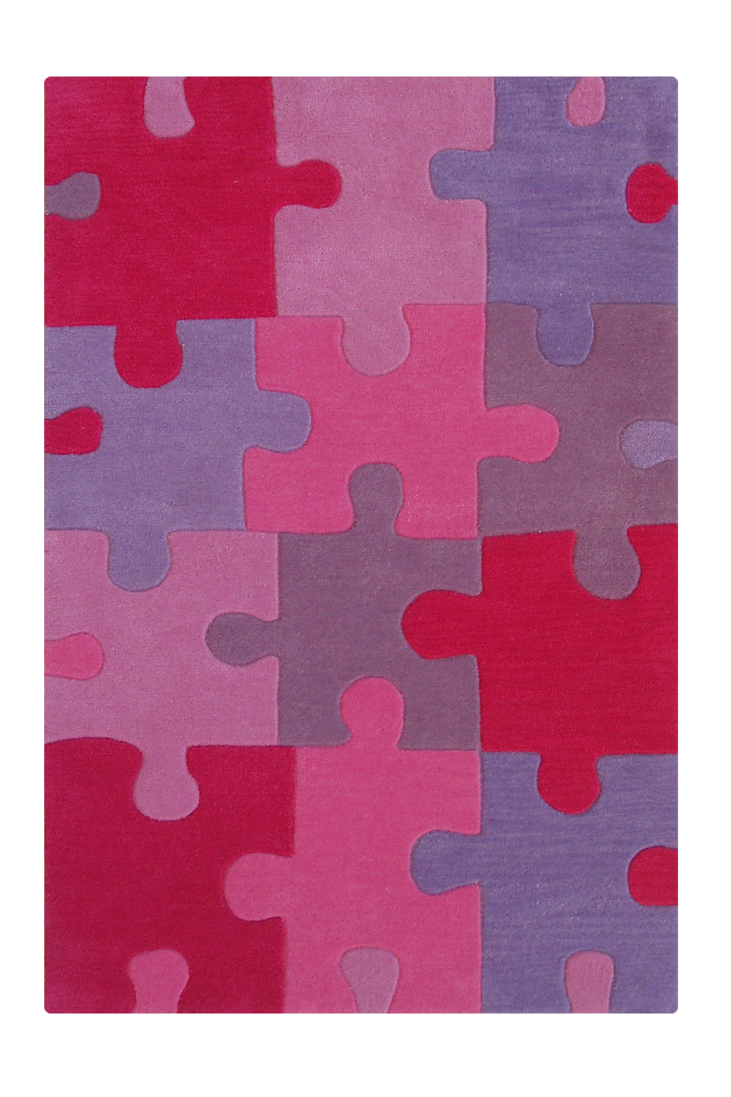 Zoomie Kids Adamo Pretty Puzzle Kids Rug | Wayfair