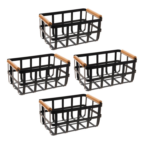 Rebrilliant Metal Basket Set | Wayfair