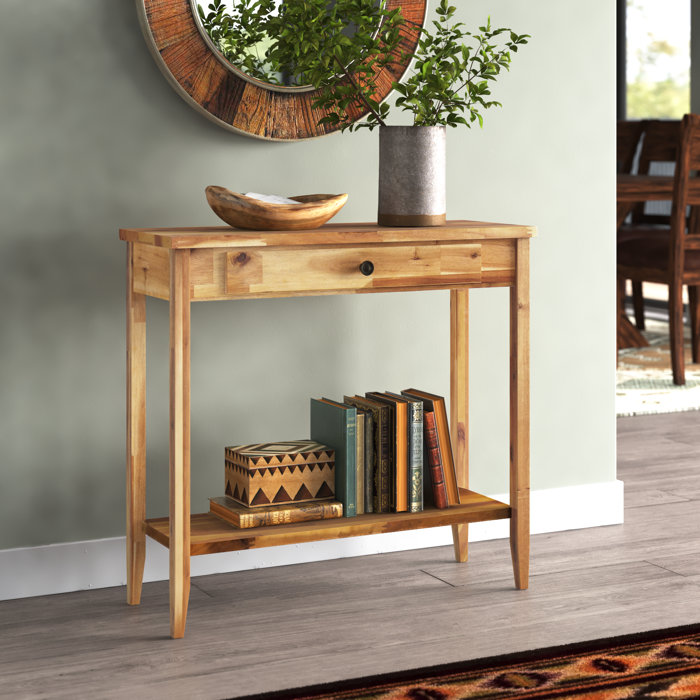 The Twillery Co.® Hosteen 32" Solid Wood Console Table & Reviews | Wayfair