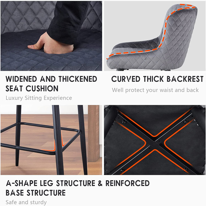 Sinda Funiture Solid Wood Stool & Reviews | Wayfair