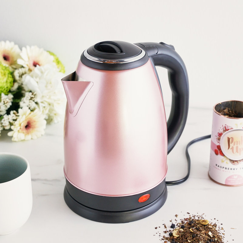Pinky Up Parker Rose Gold Electric Tea Kettle & Reviews | Wayfair