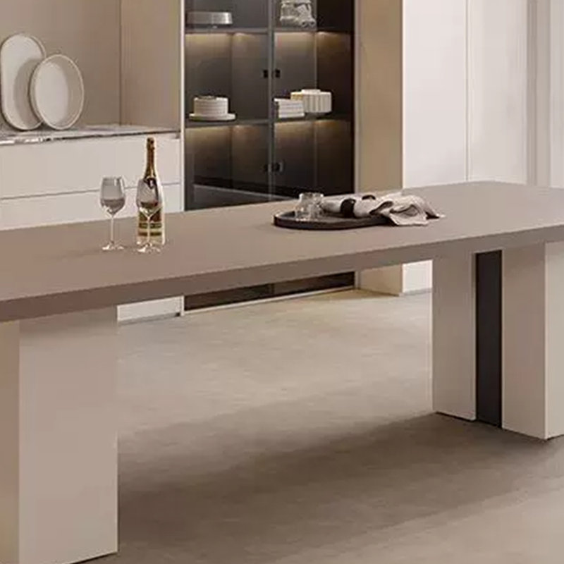 Beicang Home Atmospheric Luxury Rock Slab Dining Table | Wayfair