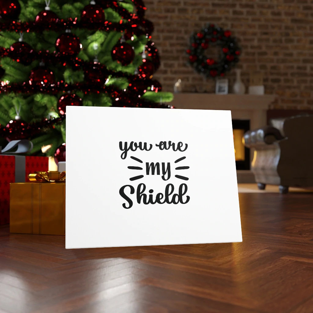 Trinx You Are My Shield Christian Wall Art Bible Verse Print Ready to ...