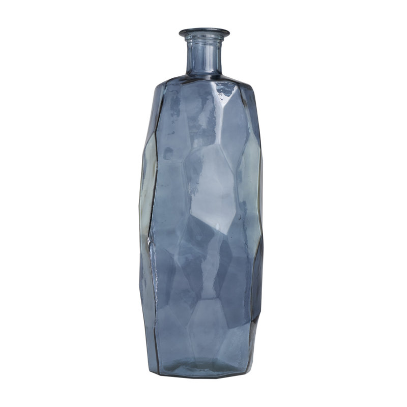 Dovecove Beeney Recycled Glass Handmade Tall Spanish Bottleneck ...