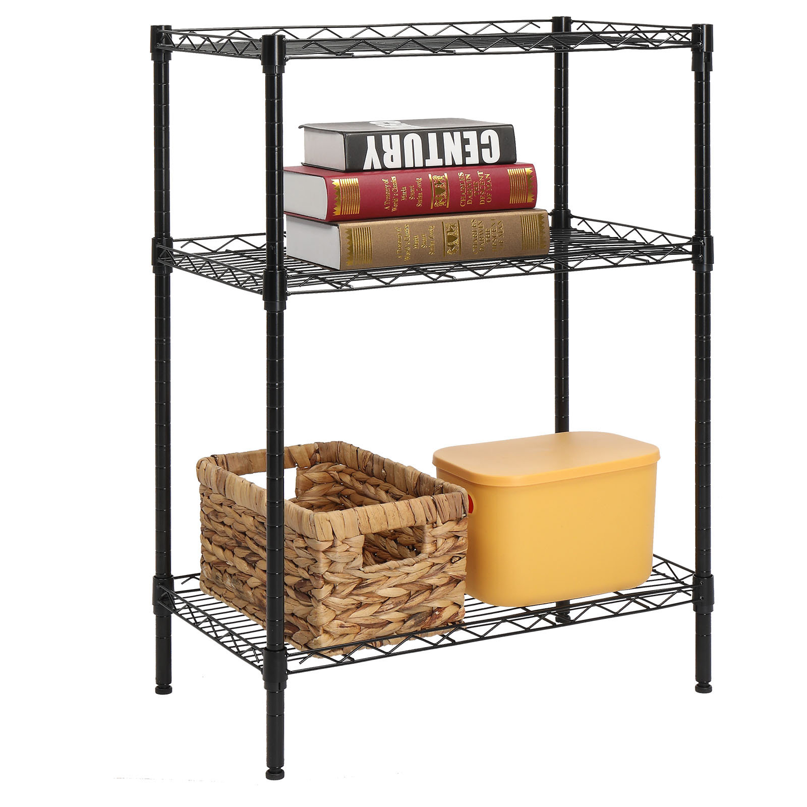 Rebrilliant Alceu 31.5" H x 23.2" W x 13.4" D Storage Rack | Wayfair