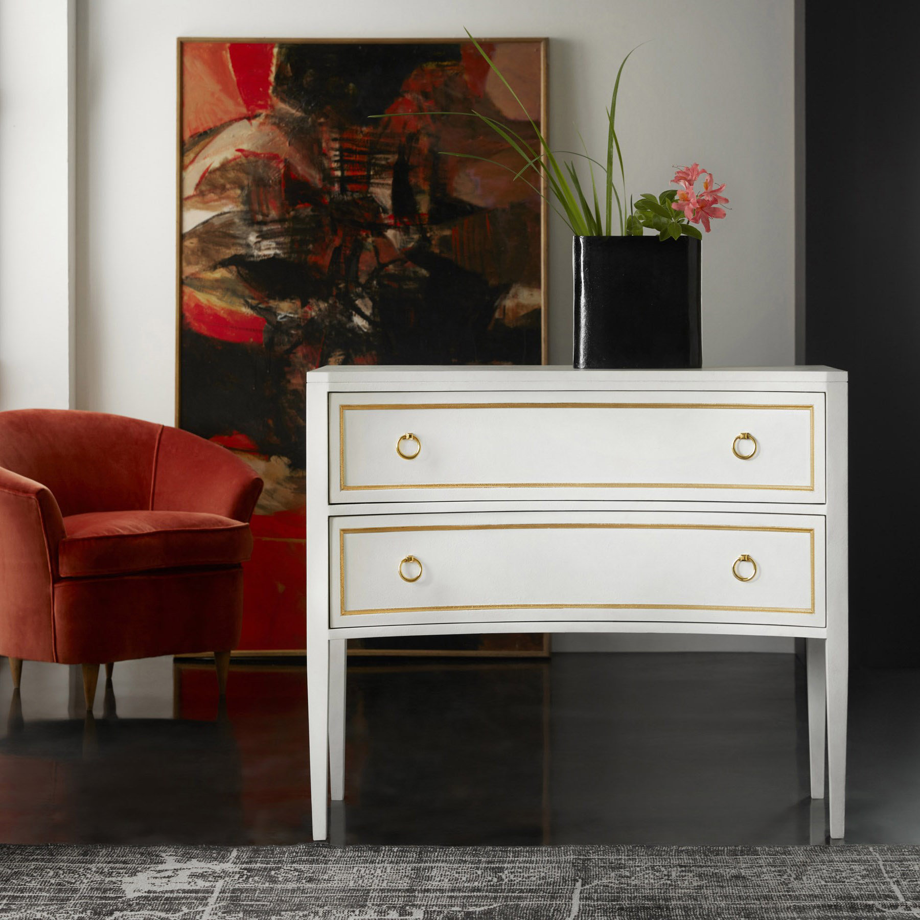 Modern History Home Modern History 2 - Drawer Accent Chest | Wayfair