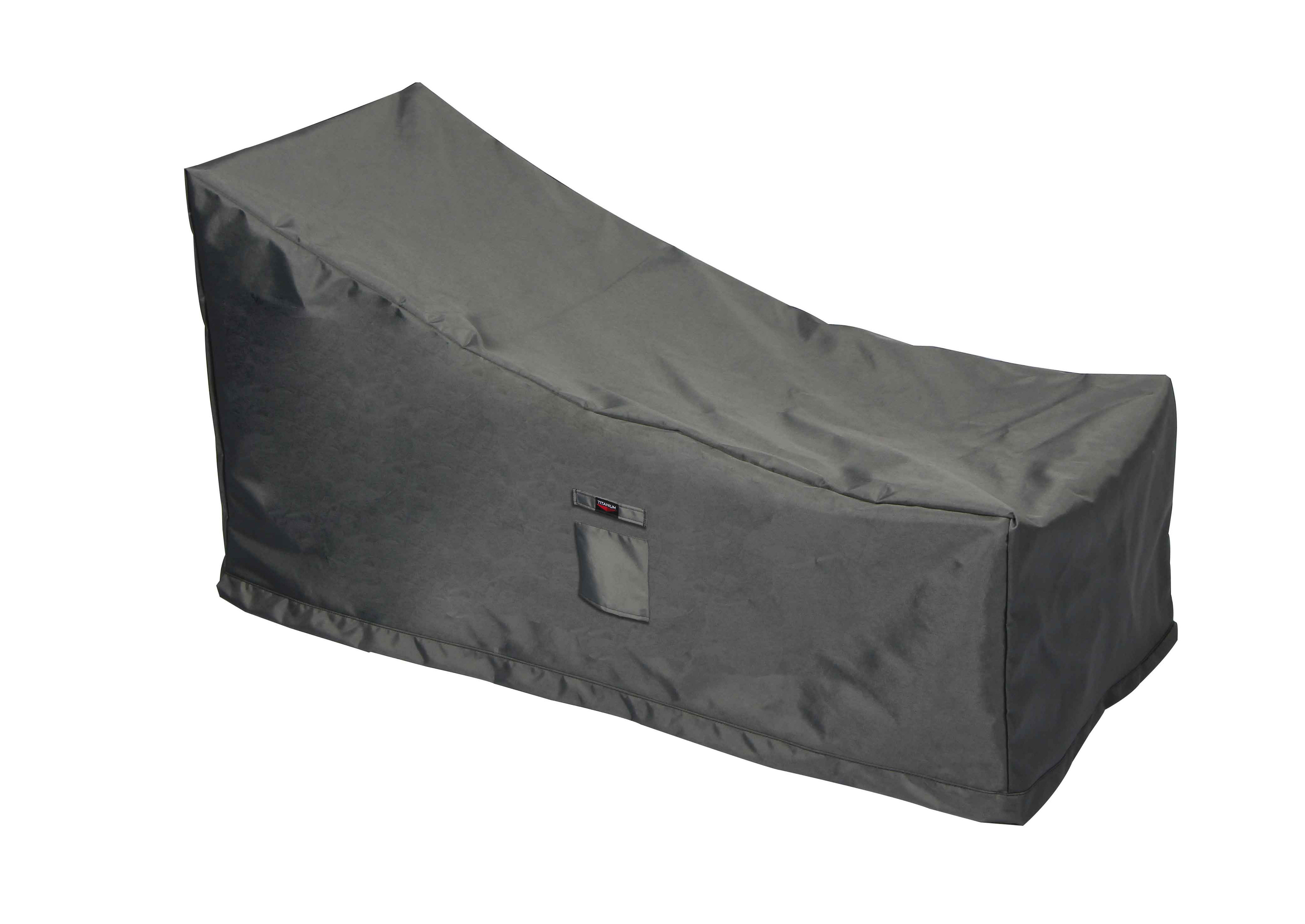 Astella Titanium Shield Outdoor Water Resistant Patio Chaise Lounge ...