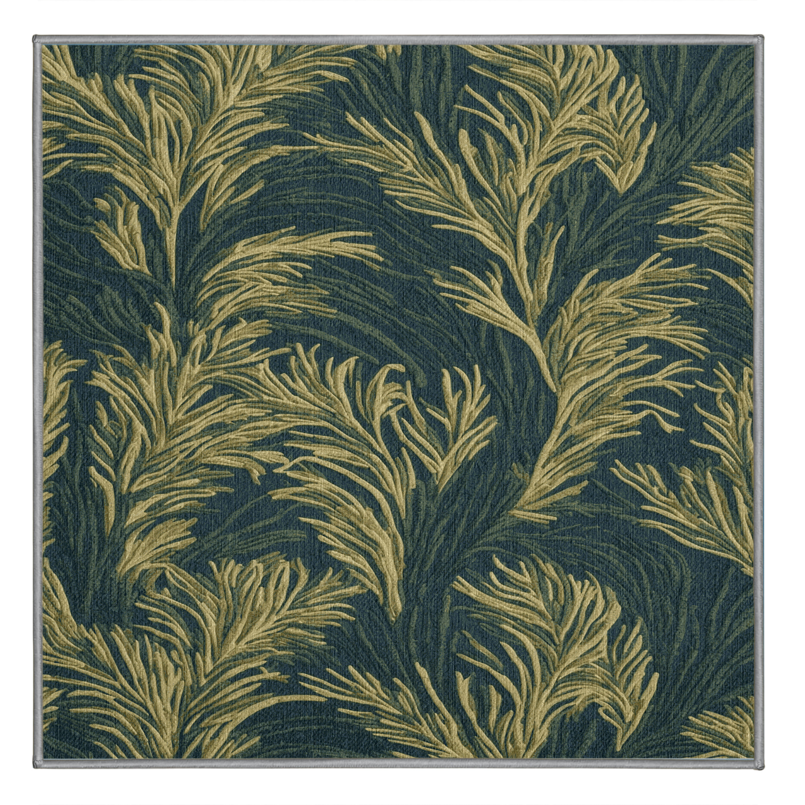 Hokku Designs Washable Wakame Vegetables Area Rug | Wayfair