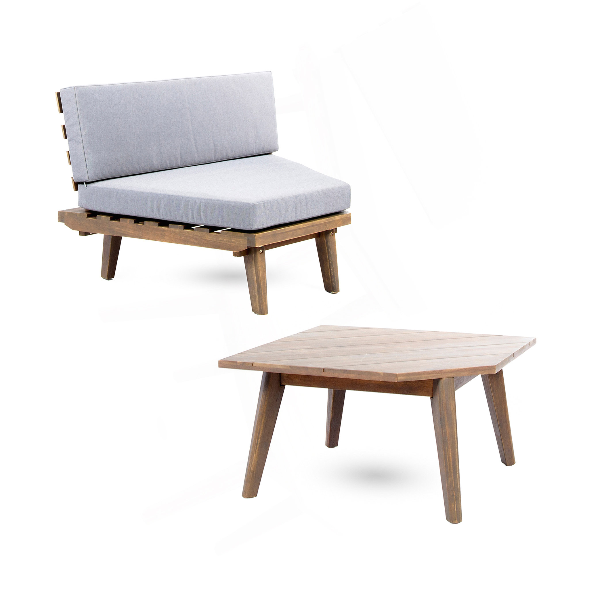 Corrigan Studio HILLCREST SOFA CONER + TABLE - Wayfair Canada