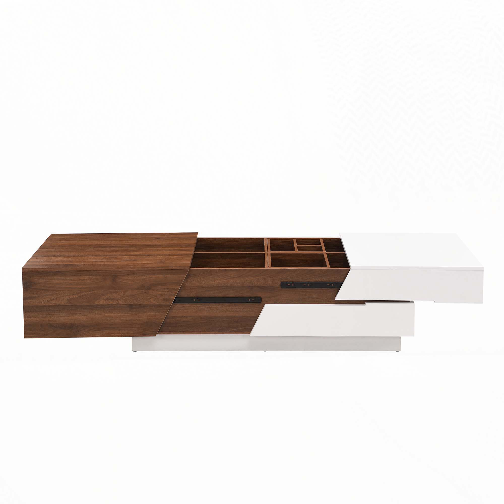 Latitude Run® Extendable Sliding Top Coffee Table with Storage | Wayfair