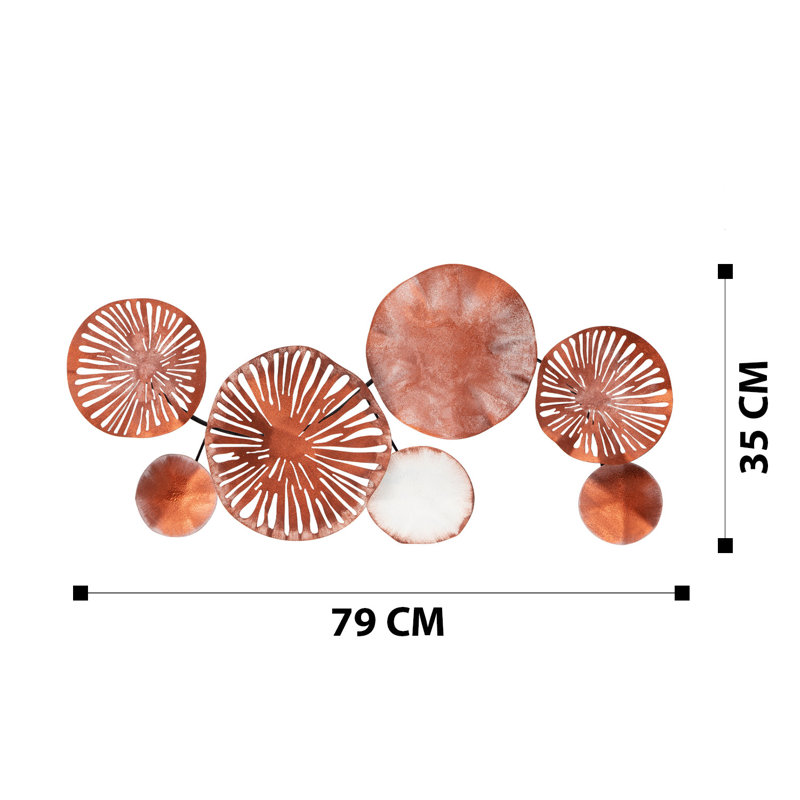 Bless international Metal Abstract Wall Decor | Wayfair