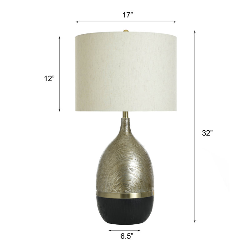 Dakota Fields Janal Resin Table Lamp | Wayfair