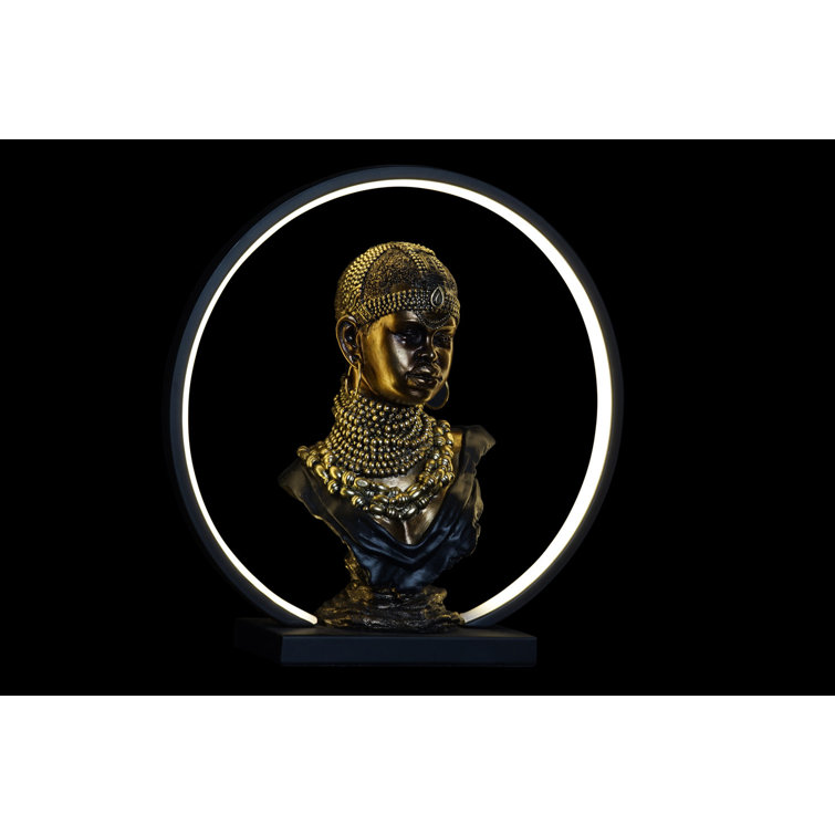 Mercer41 Hillyer Light Resin African Bust | Wayfair.co.uk