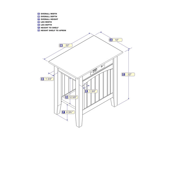 Highland Dunes Glenni End Table & Reviews | Wayfair