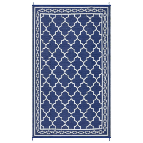 Winston Porter Morocco Outdoor Mats Plastic Straw Rug Waterproof Modern ...