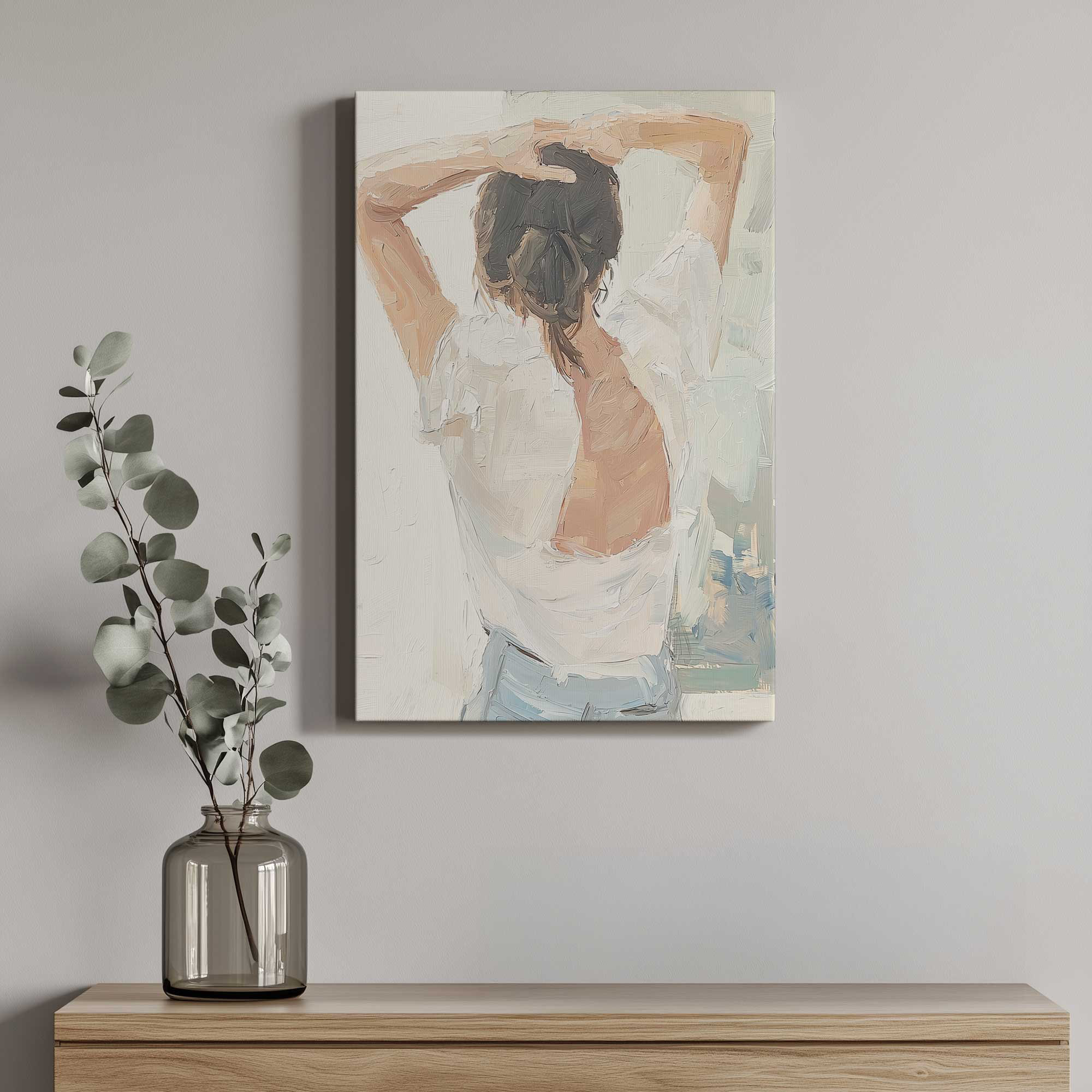 Mercer41 Looking Backwards II by ARTIST Canvas Art Print | Wayfair