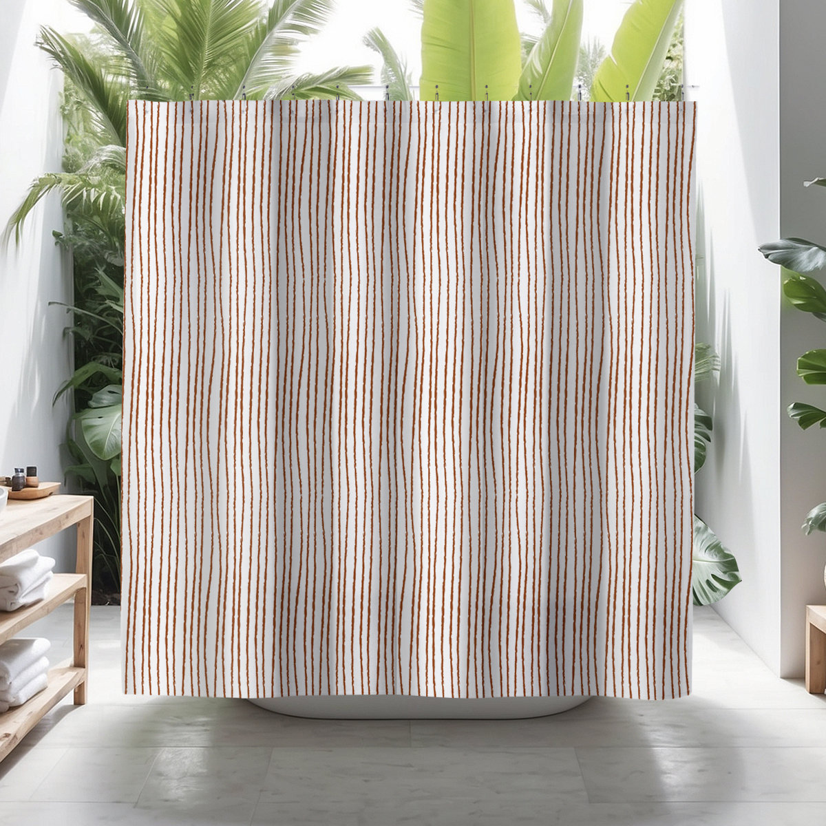 ULLI HOME Coco Shower Curtain | Wayfair