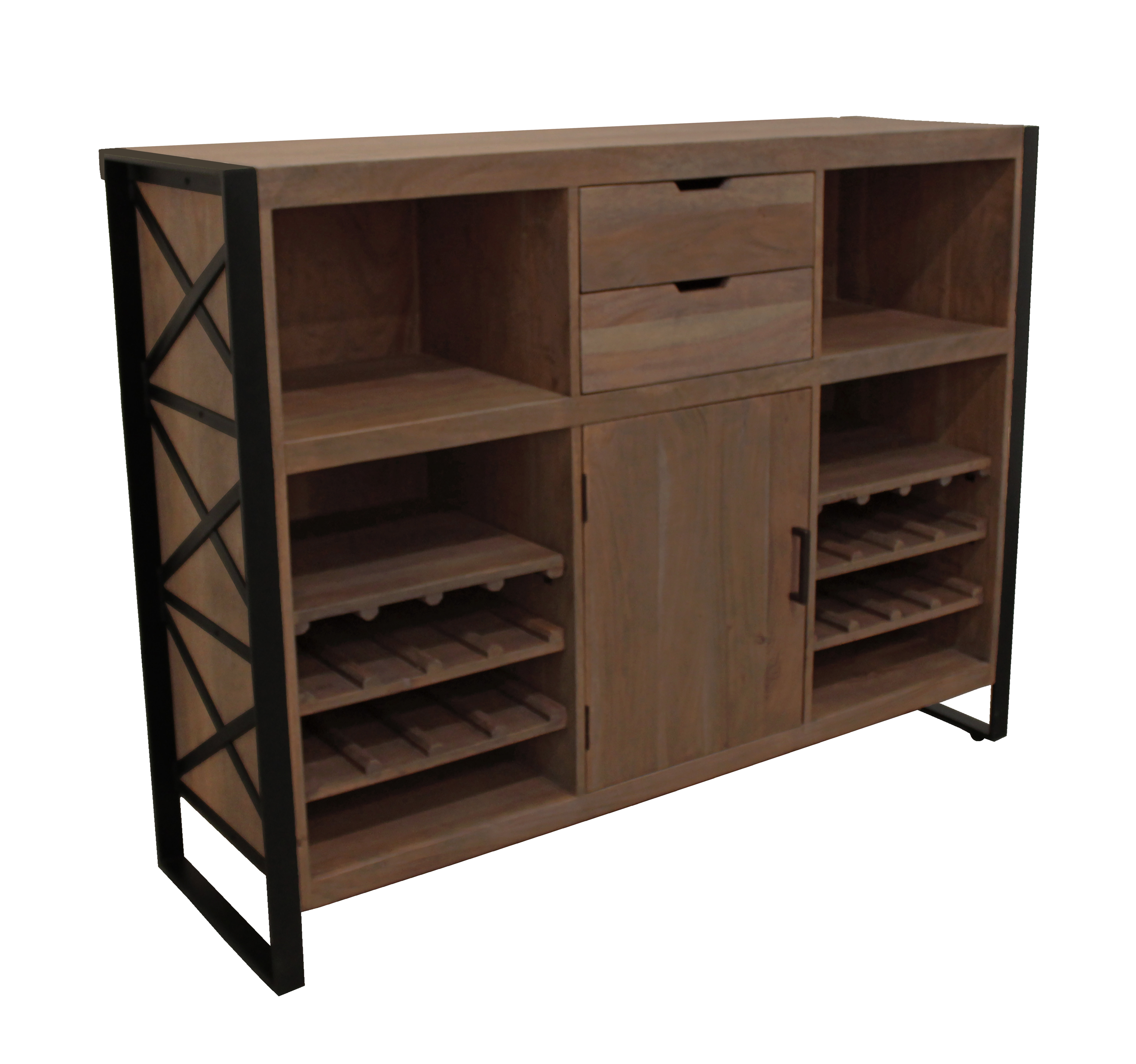 17 Stories Gail Wine Bar with Wine Storage | Wayfair