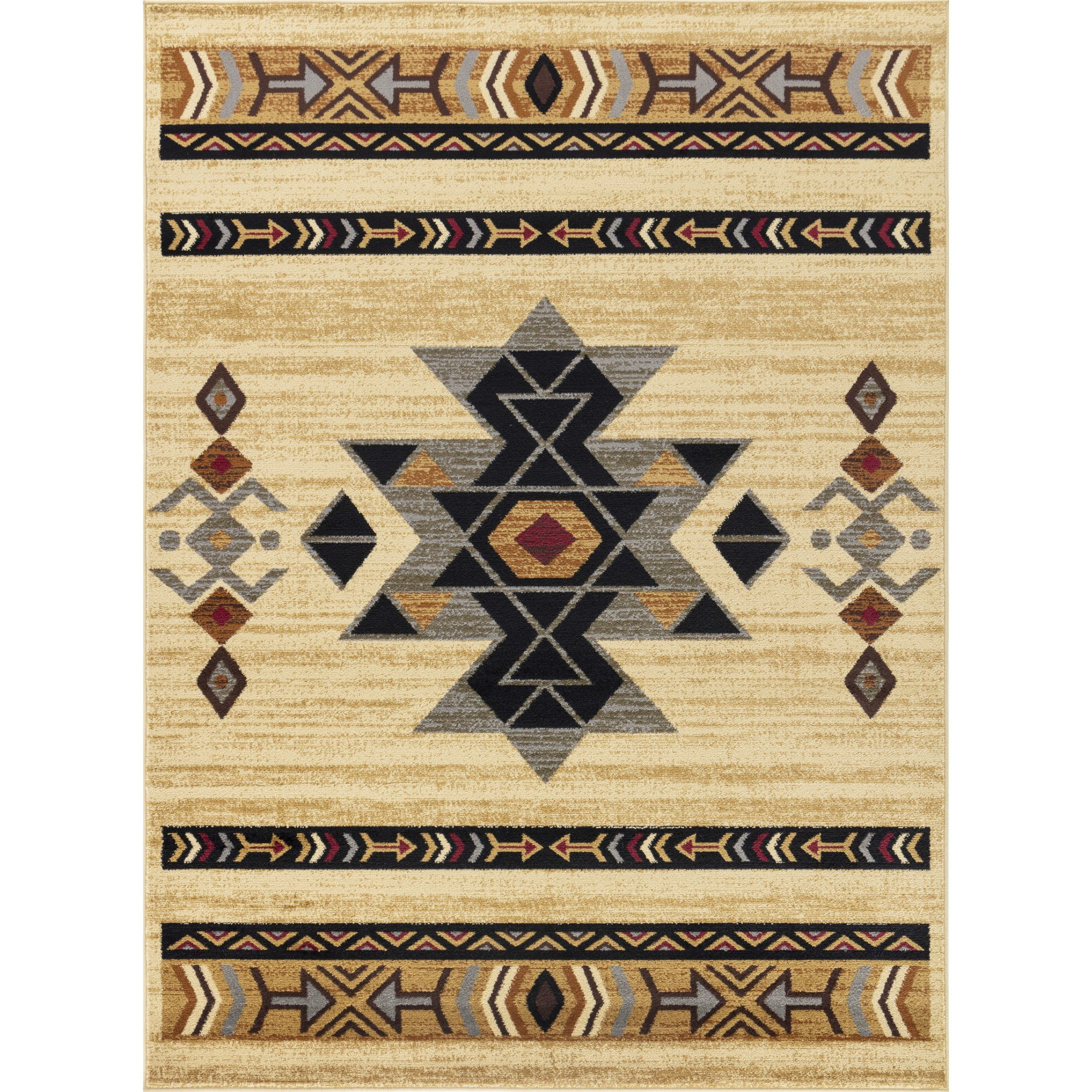 Union Rustic Durable Polypropylene Southwest-inspired Area Rug For High ...