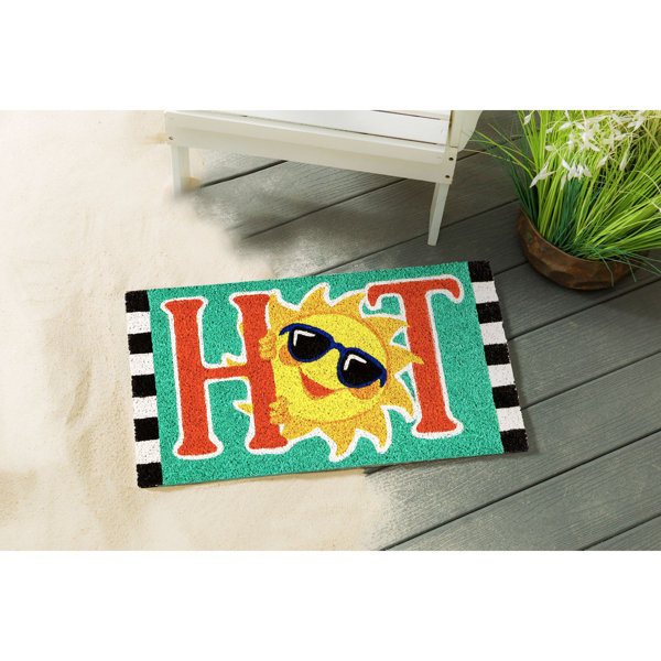 Trinx HOT Summer Sun Coir Mat - Wayfair Canada