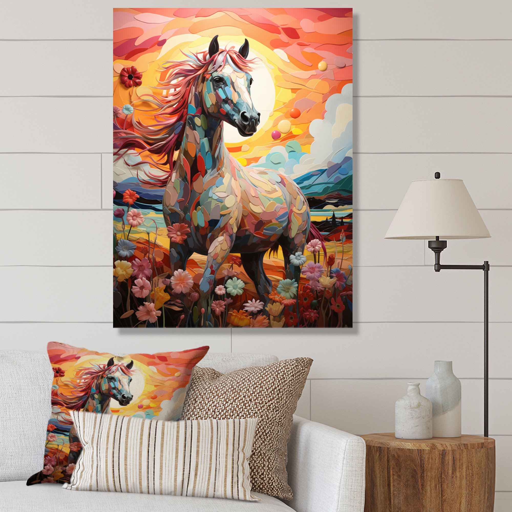 Red Barrel Studio Carousel Carousel Of Childhood I - Cityscapes Wall ...