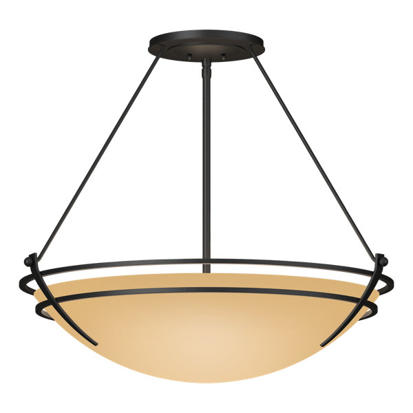 Hubbardton Forge Tryne Glass Semi Flush Mount & Reviews | Wayfair