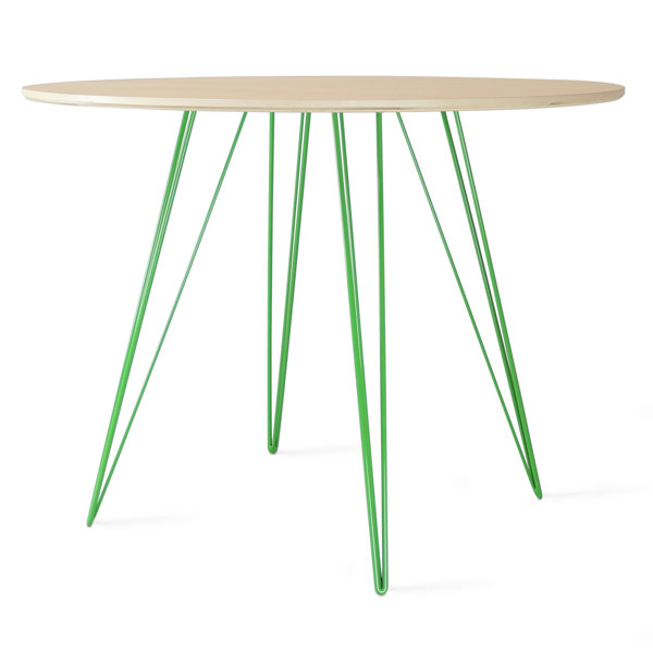 Tronk Design Williams Round Metal Base Dining Table & Reviews | Wayfair