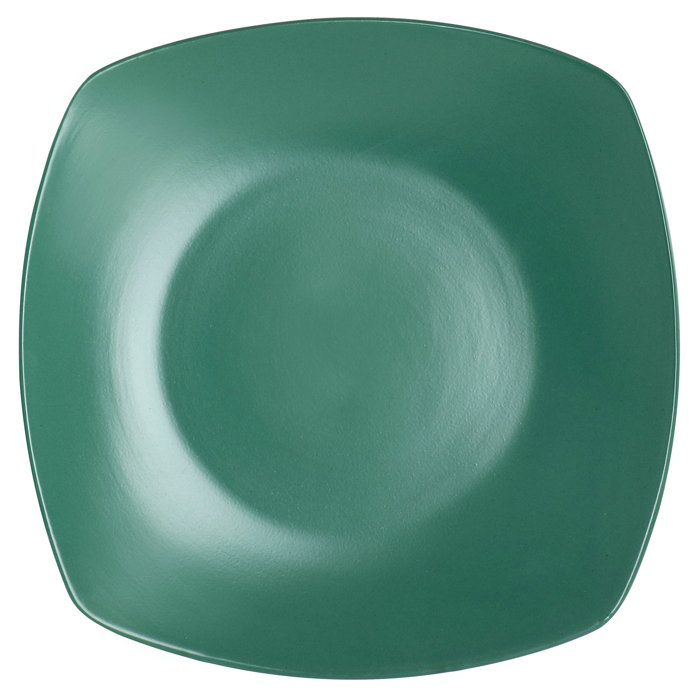 Gibson Home 8 Piece Square Stoneware Dinnerware Set | Wayfair