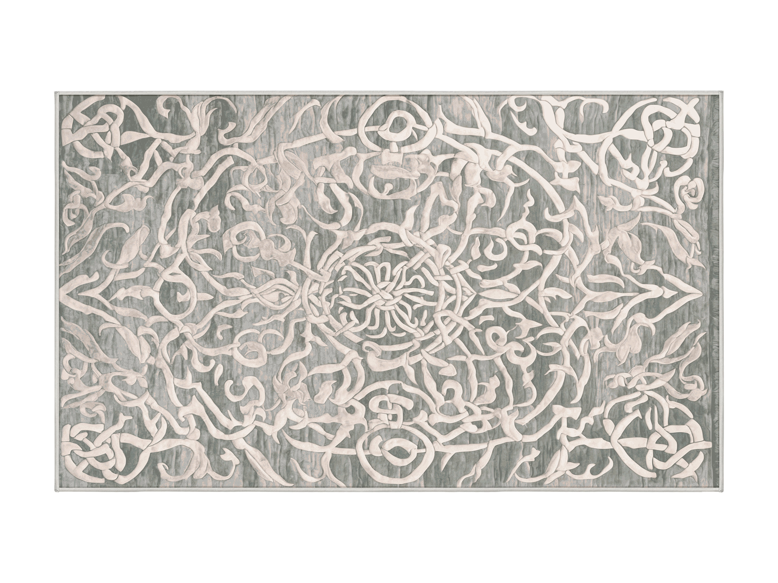 Red Barrel Studio® Silky Soft Plush Beige Area Rug | Wayfair