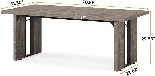 Laurel Foundry Modern Farmhouse Baron Dining Table & Reviews | Wayfair