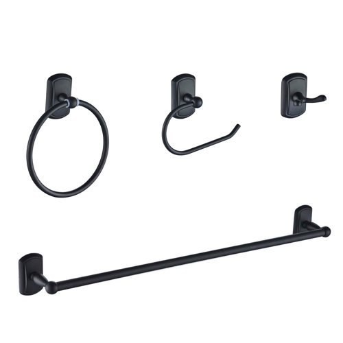 FORIOUS 4 - Piece Bathroom Hardware Set & Reviews | Wayfair