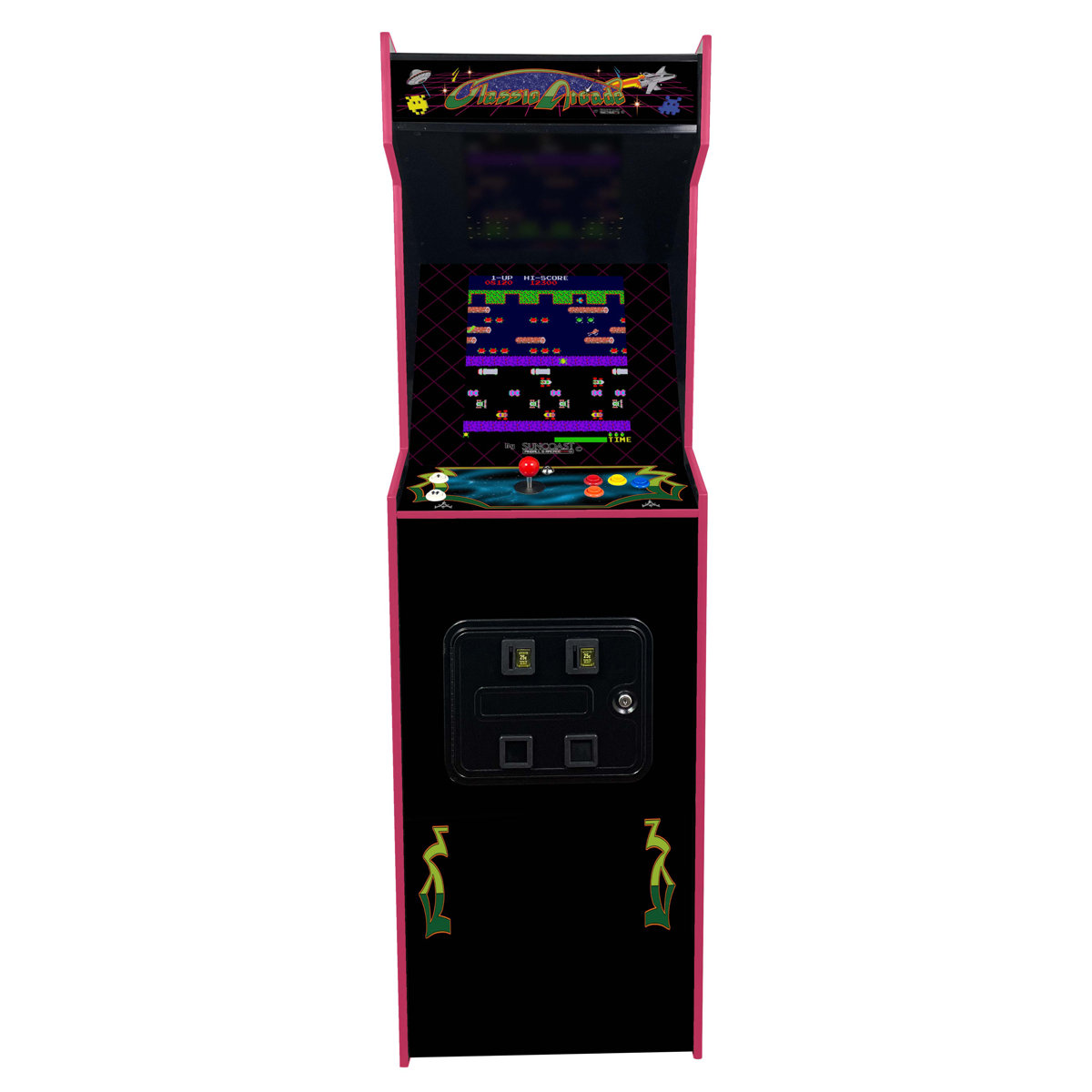Suncoast Arcade Full Size Arcade Machine with 19" Monitor and 60 Retro ...