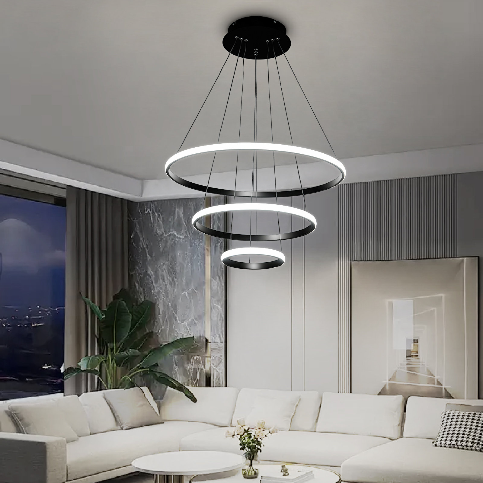 Ivy Bronx Lerome LED Chandelier | Wayfair