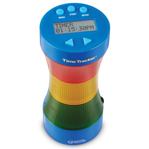 Learning Resources Time Tracker Visual Timer and Clock | Wayfair