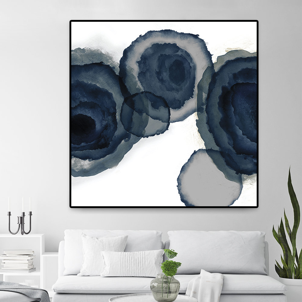 Orren Ellis 'Blotted Ink II' by Tom Reeves - Floater Frame Print on ...