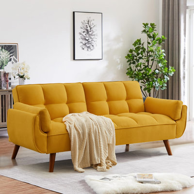 yellow sofa small