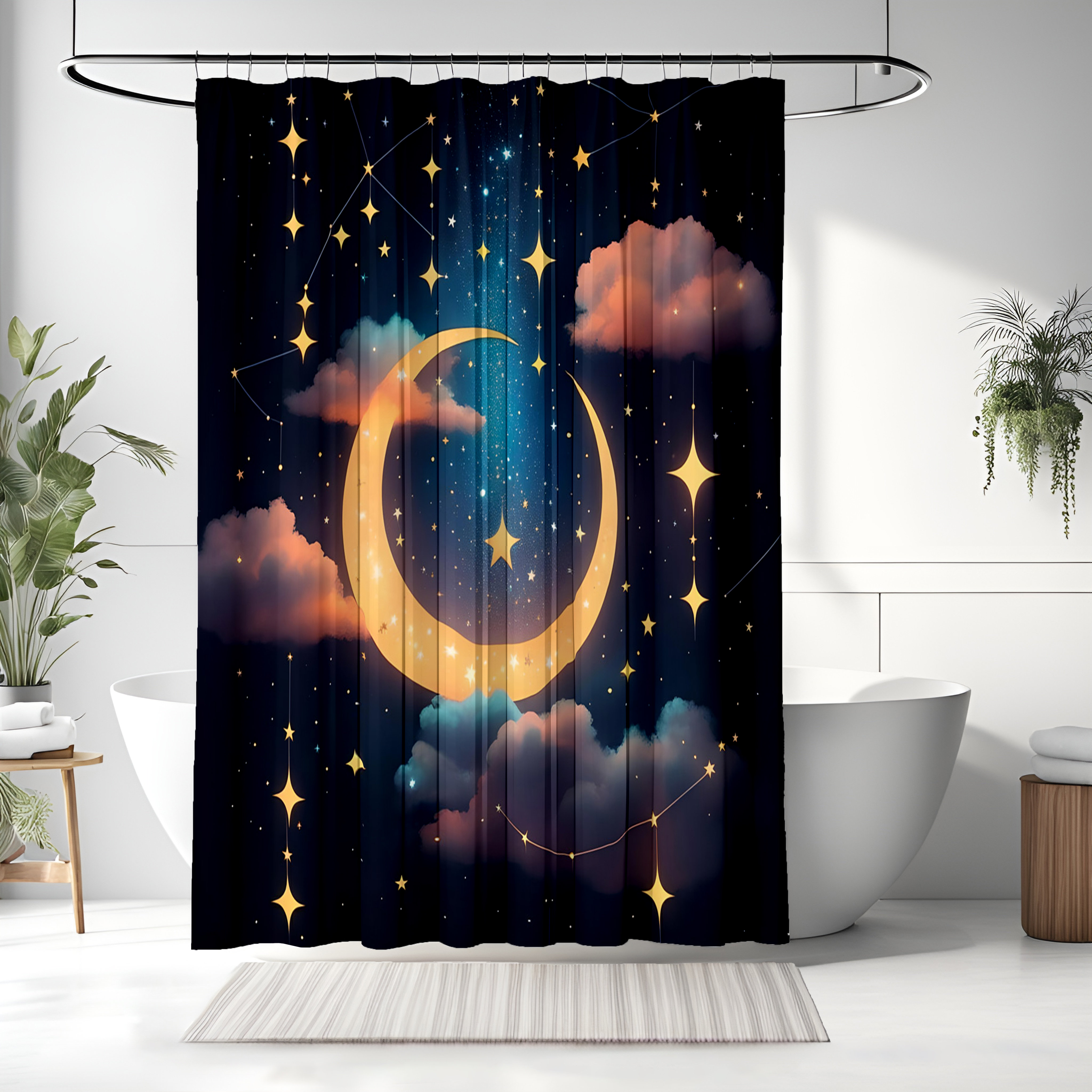 East Urban Home Senuna Shower Curtain | Wayfair