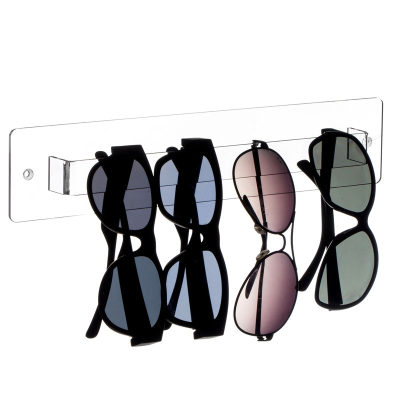 Rebrilliant Wall Acrylic Sunglass Organizer Rack | Wayfair