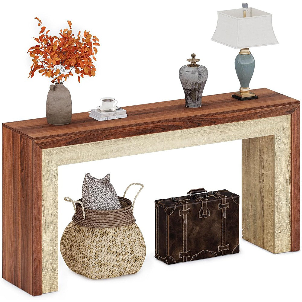 George Oliver Console Table, Narrow Sofa Table Behi... | Wayfair