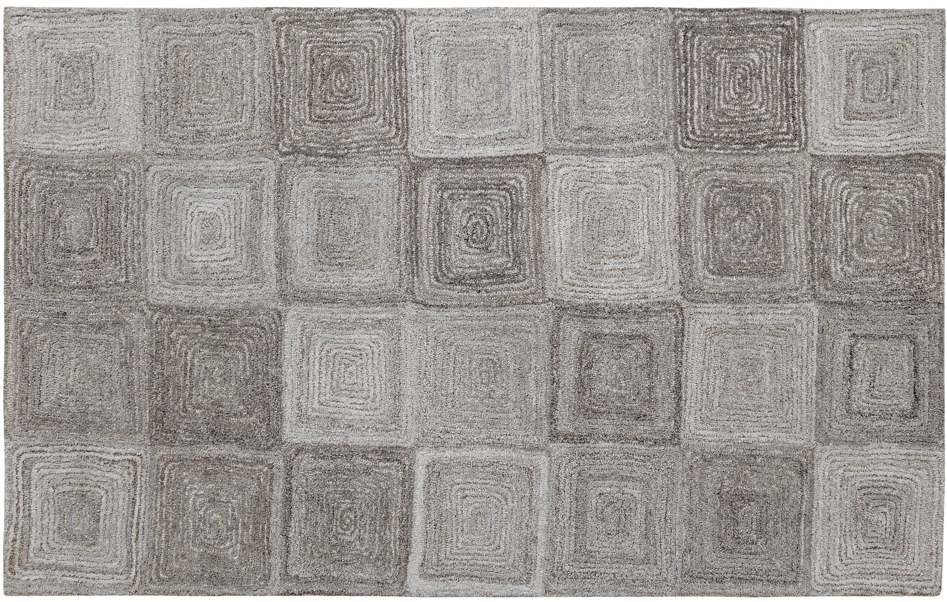 George Oliver Posh Grey Area Rug - Wayfair Canada