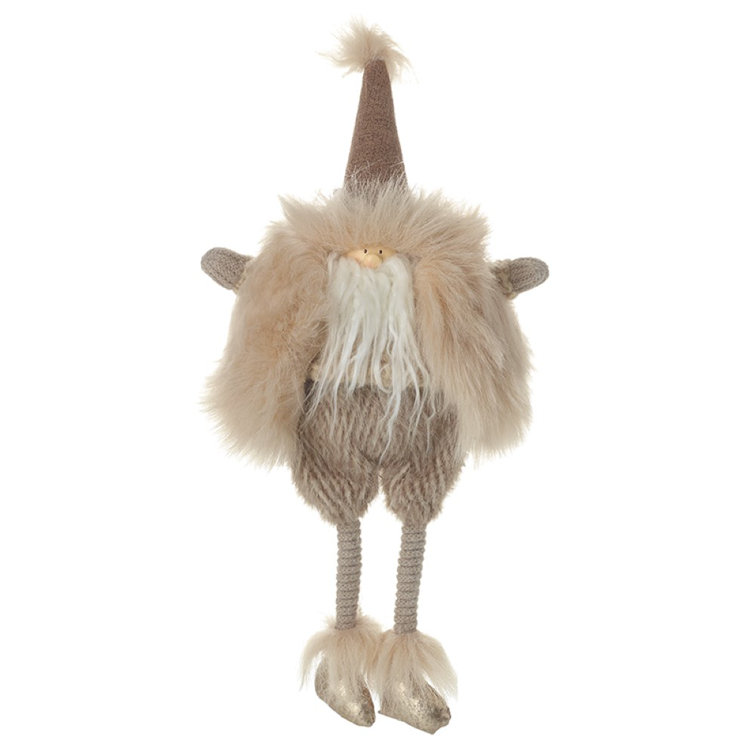 The Seasonal Aisle Coggan Santa Fur Gilet Decorative Accent | Wayfair.co.uk