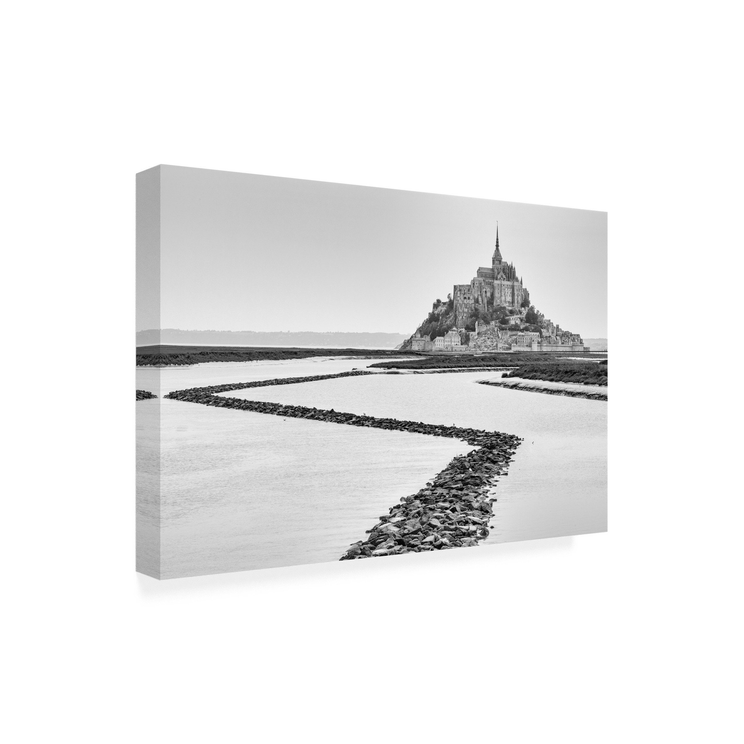 Hokku Designs Modern & Contemporary Mont Saint Michel 3 | Wayfair