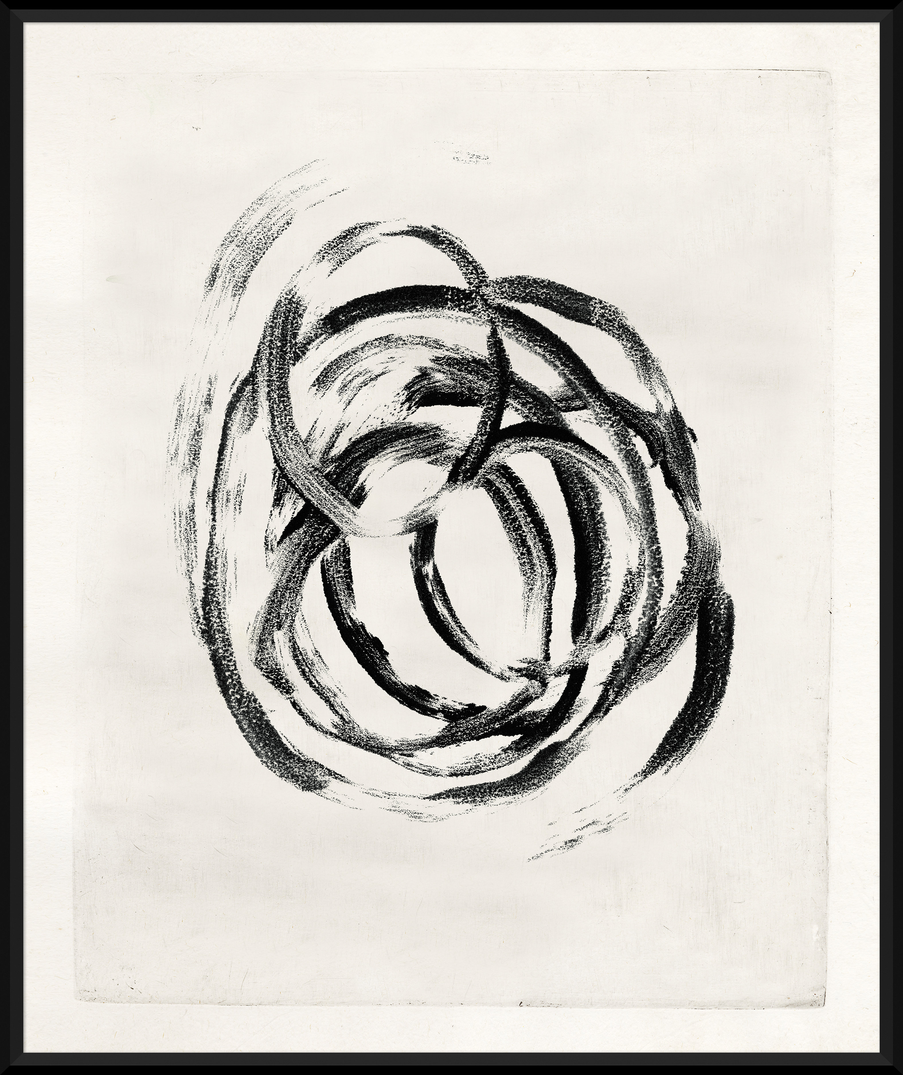 Soicher Marin Mid-Century Homage - Picture Frame Painting on Paper ...