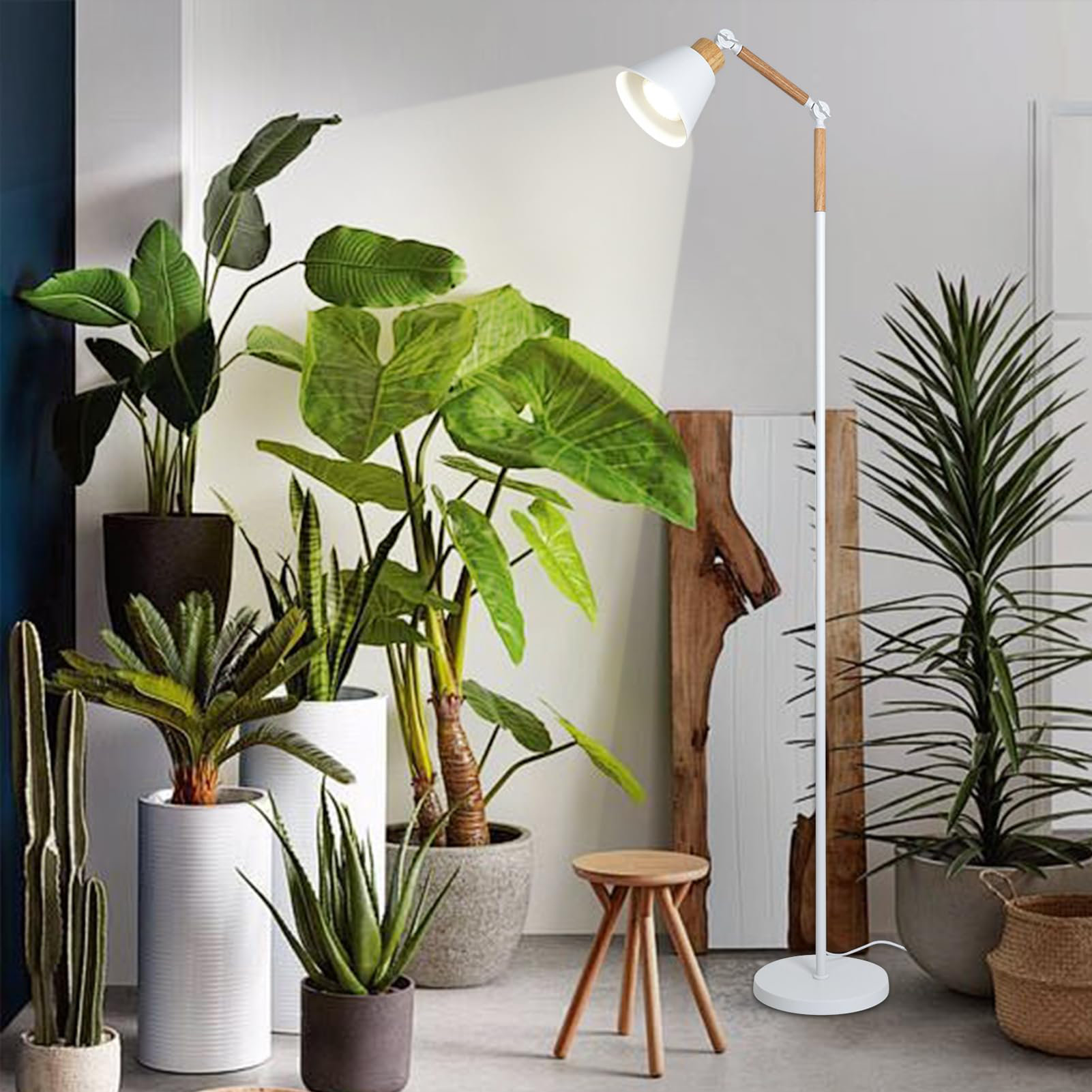 BTERAZ White Grow Lights For Indoor Plants Full Spectrum | Wayfair