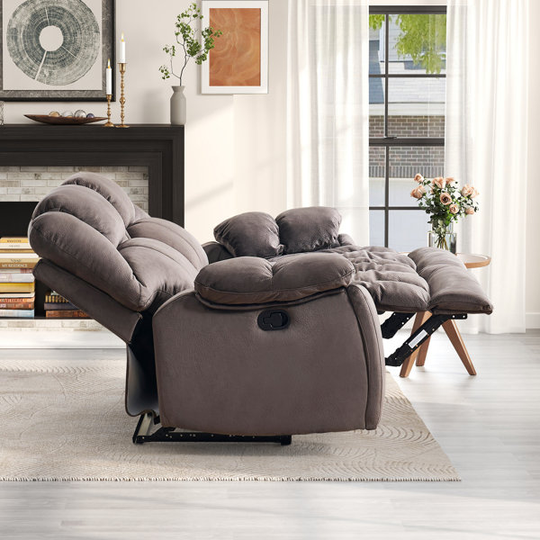 Latitude Run® Alverez 3 Piece Extra Soft Padding Manual Reclining ...